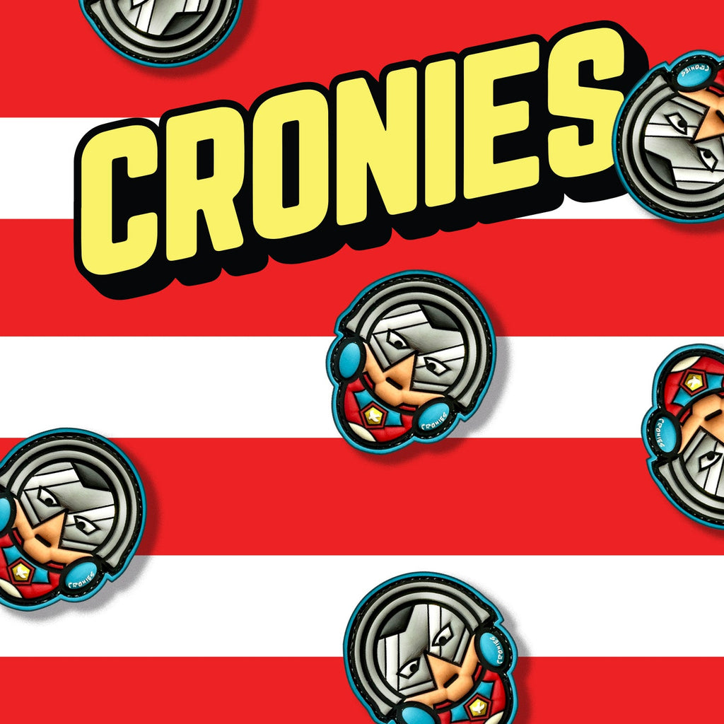 Cronies Collection Peacemaker 3D PVC velcro morale patch – theproperpatch