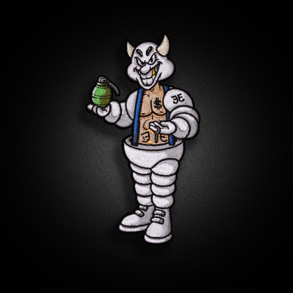 The Tire Evil Empire Threaded Velcro Patch – theproperpatch