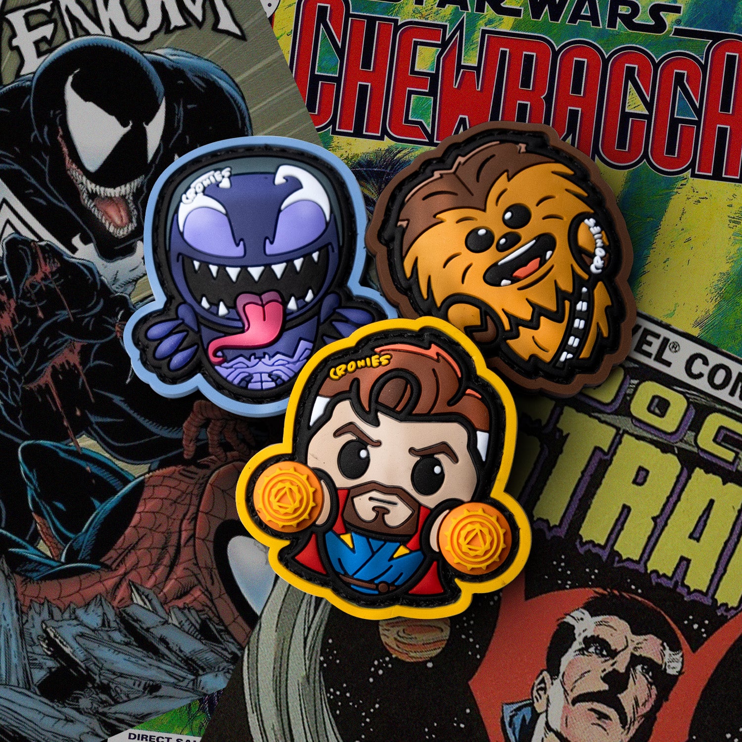 Embroidered & PVC Velcro Patches inspired by hip-hop and pop culture – theproperpatch