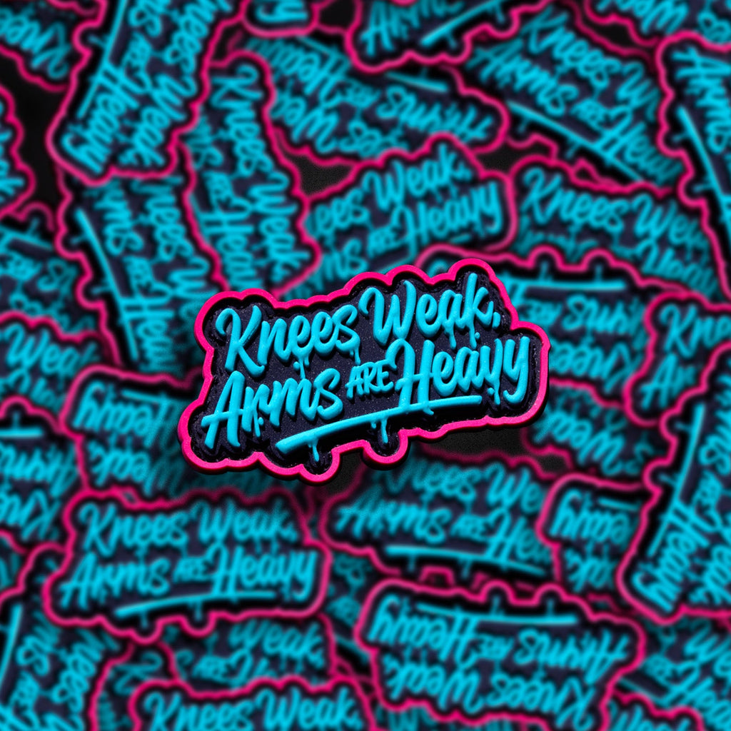 Knees Weak Arms are Heavy RE Patch – theproperpatch