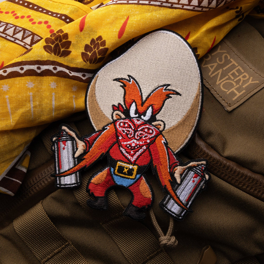 Embroidered & PVC Velcro Patches inspired by hip-hop and pop culture – theproperpatch