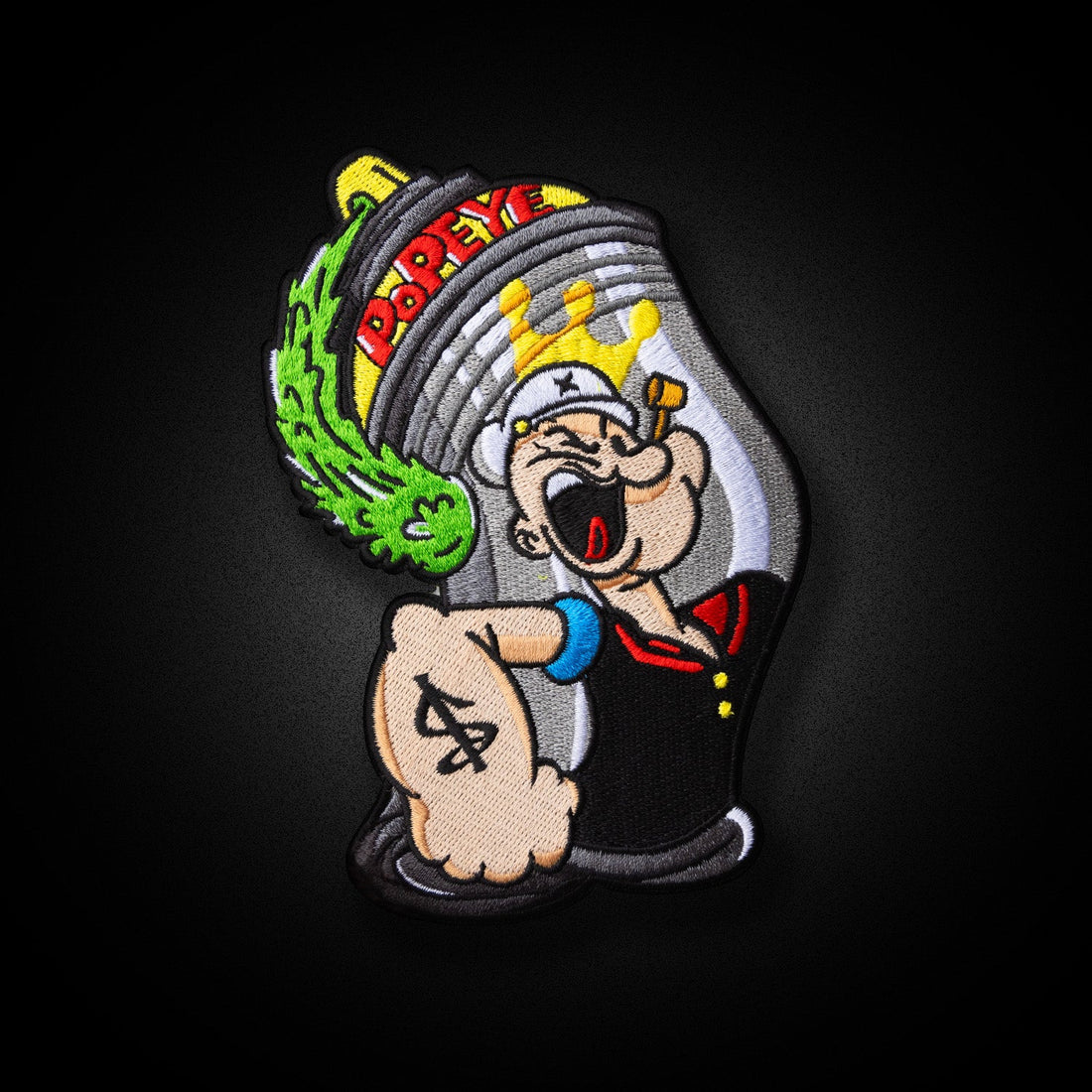 Popeye Rattlecan – theproperpatch