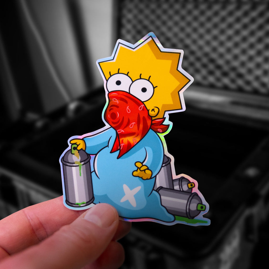 Street King Maggie Sticker – theproperpatch